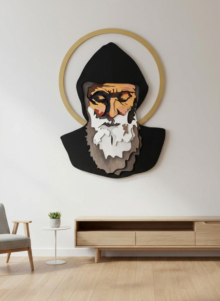 Saint Charbel 3D Portrait – Chi Unique | You can smell trees